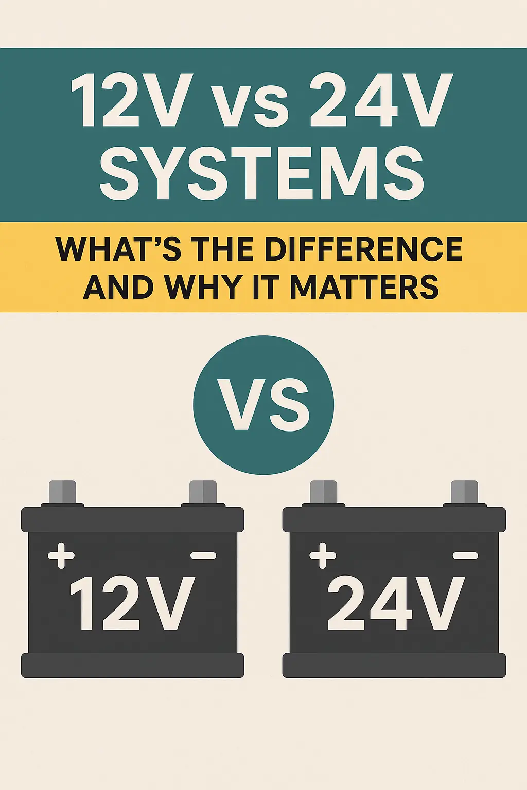 12V vs 24V Systems Explained - TMC Auto